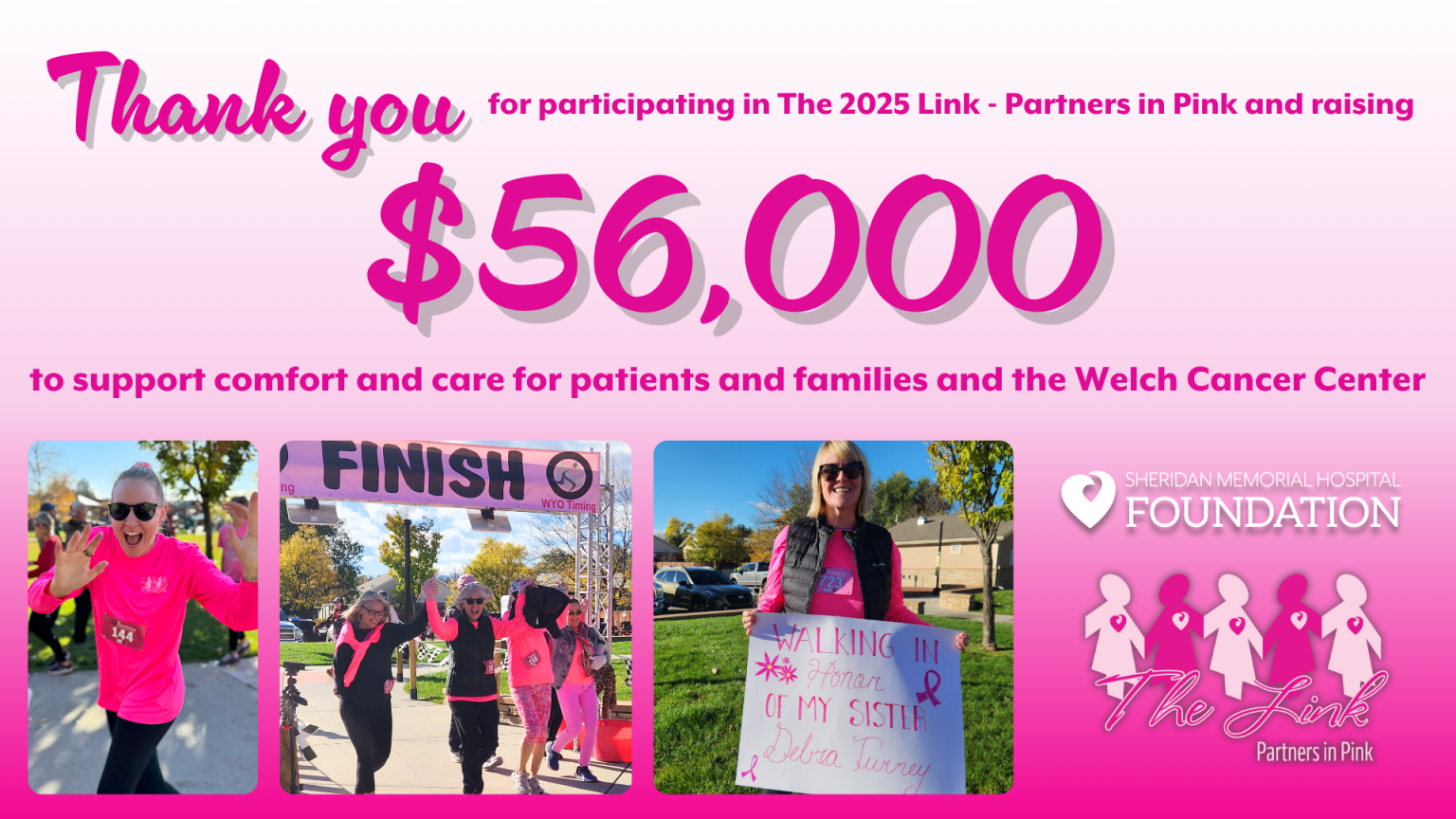 Every Step Matters: The Link – Partners in Pink 2025 - Sheridan ...